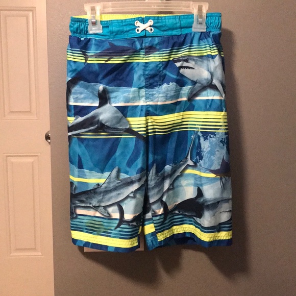 OP | Swim | Op Swimming Trunk With Sharks | Poshmark